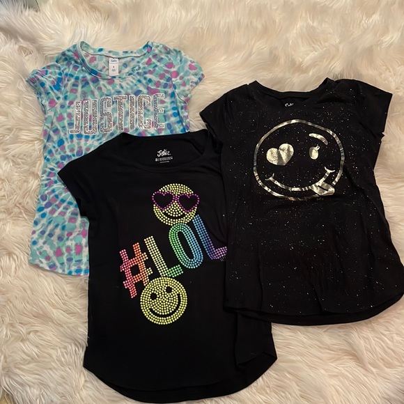 Justice | Shirts & Tops | Justice Tee Bundle | Poshmark